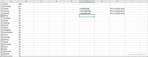 How To Find Variance In Excel Detailed Guide 2024