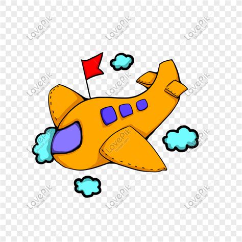 만화 프로 펠 러 비행기 그림 Png 일러스트 무료 다운로드 Lovepik