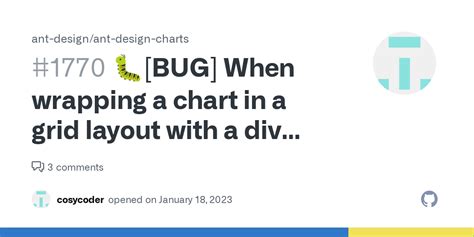 🐛 Bug When Wrapping A Chart In A Grid Layout With A Div Tags Chart Auto Fit Is Not Applied