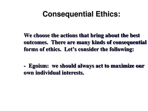 Ppt Deontological And Consequential Ethics Contd … Powerpoint Presentation Id 5235938