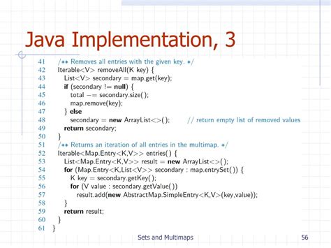 Maps 1282018 Presentation For Use With The Textbook Data Structures And Algorithms In Java