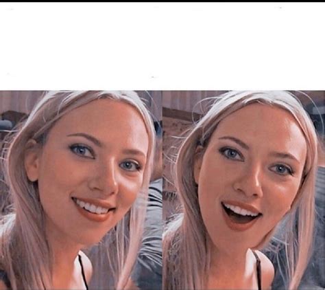 Smiling Blonde Girl Blank Template Imgflip