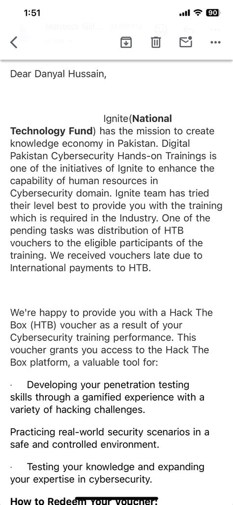 Danyal Hussain On Linkedin Cybersecurity Ethicalhacking Hackthebox Ignite Continuouslearning