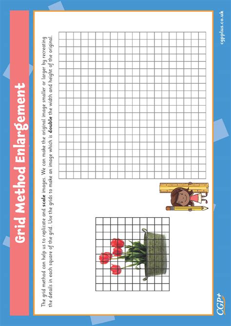 Free Grid Enlargement Drawing Practice Worksheet Download Free Grid Enlargement Drawing