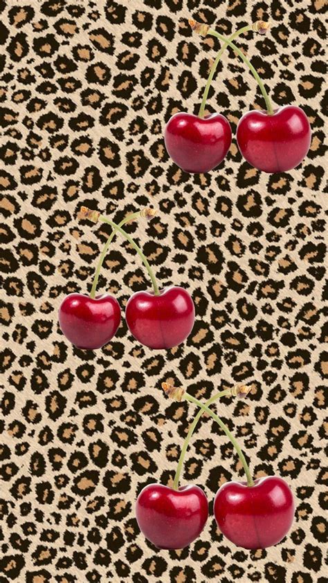 Cheetah Cherry Wallpaper Fun Save
