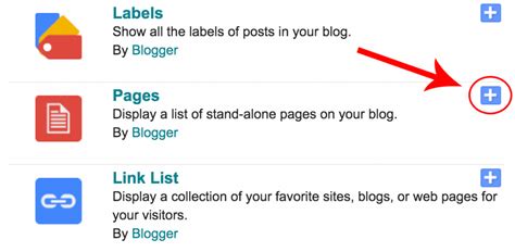 Adding Pages To Blogger Blog