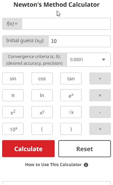 Newton S Method Calculator Best Full Solution Steps