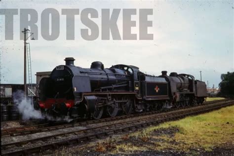 35mm Slide Br British Railways Steam Loco 31411 Class N Eastbourne 1965