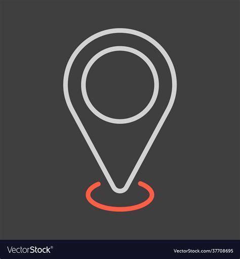 Pin Map Icon Pointer Markers Royalty Free Vector Image