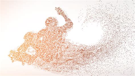 Golden Technology Particle Sport Creative Powerpoint Background For Free Download Slidesdocs