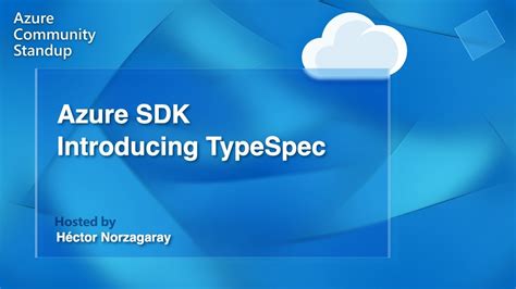 Azure Developers On Twitter In This Episode We Learn About Typespec