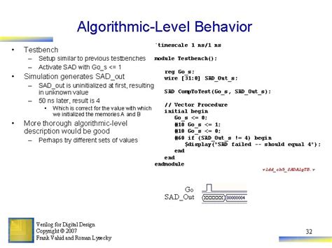 Verilog For Digital Design Chapter 5 Rtl Design