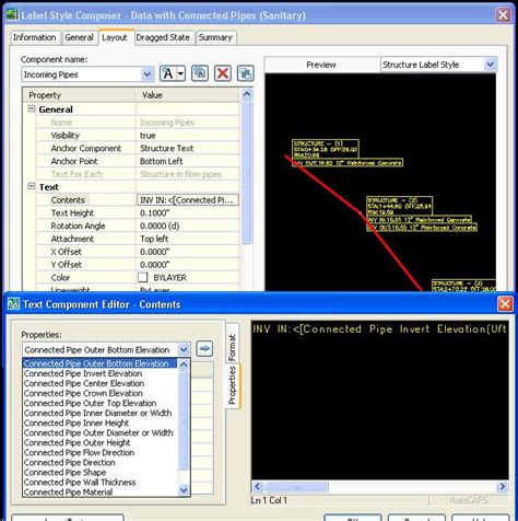 adding expressions to structure labels autodesk community