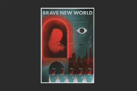 Brave New World Cover Illustration And Poster On Behance