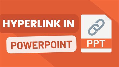How To Insert A Hyperlink In Powerpoint Youtube
