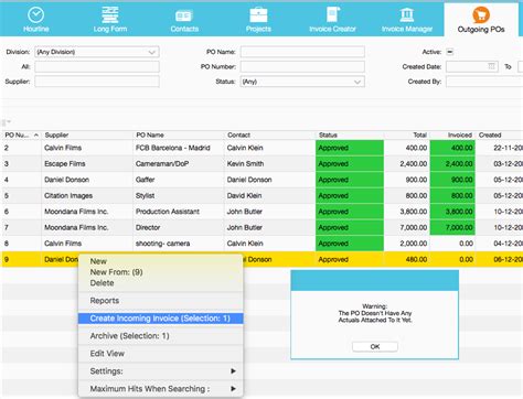 Creating An Incoming Invoice Farmerswife Support