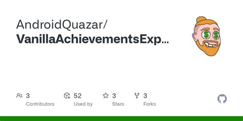GitHub AndroidQuazar VanillaAchievementsExpanded