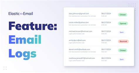 Check Email Logs For Email Sending Status Elastic Email