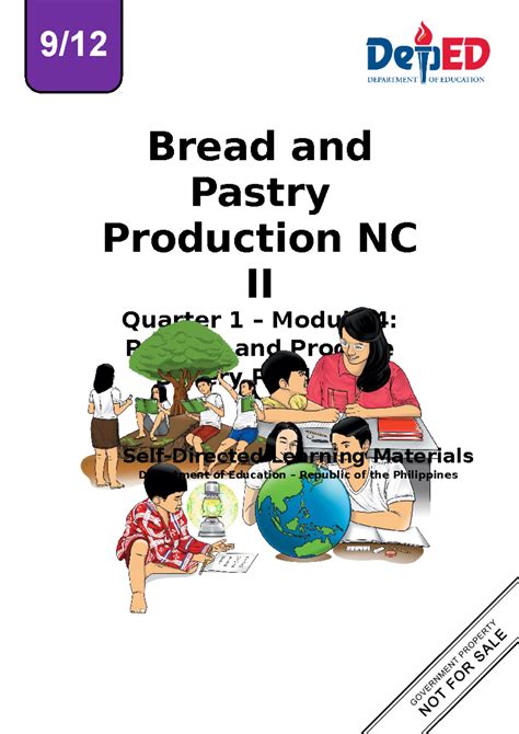 Q1 Tle 9 12 Bread And Pastry Prod Ncii Module 4 9 Bread And Pastry Production Nc Ii Quarter 1