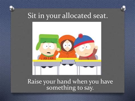 Class Rules Powerpoint Pptx Homework And Study Education