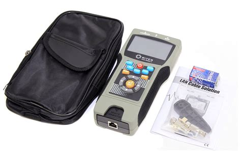 Сетевой тестер кабеля 5bites Utp Ftp Stp Rj45 Tel Rj11 12 Bnc рефлектометр Tdr Lcd Ly Ct030