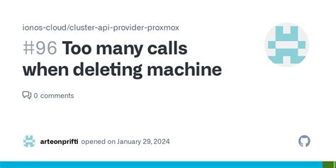 Too Many Calls When Deleting Machine · Issue 96 · Ionos Cloudcluster