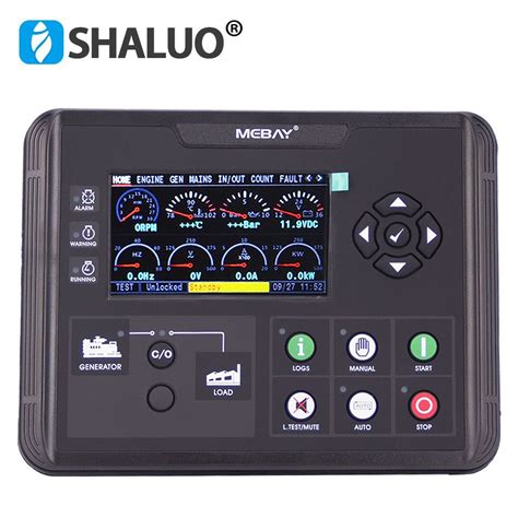 Original Dc60d Dc62d Generator Set Controller Lcd Display Generator Controller Board Genset