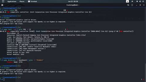 No Glxinfo R Kalilinux