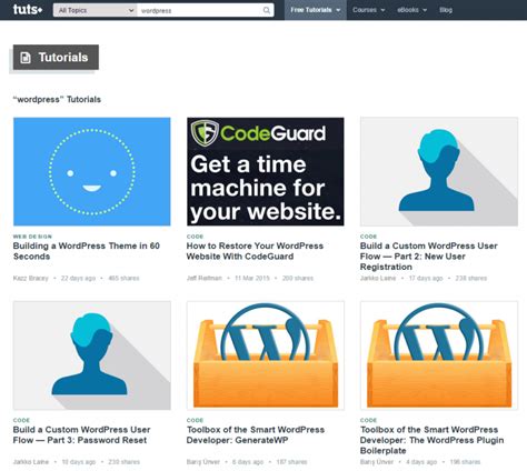 7 Best Free WordPress Tutorials 99 Robots