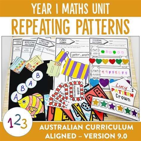 Year 1 Repeating Patterns Ridgy Didge Resources Australia