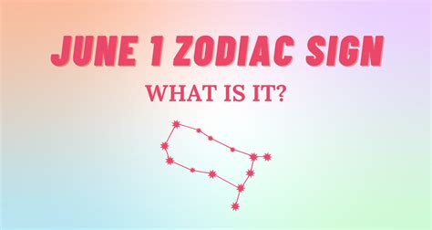 June Zodiac Sign Explained So Syncd