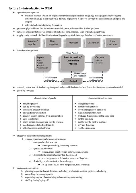 dao2703 complete notes dao2703 operations and technology management