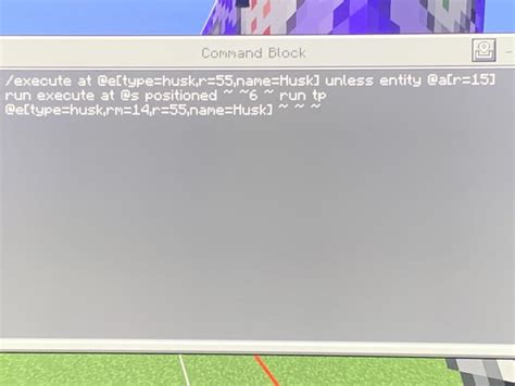 Help Bedrock Execute R Minecraftcommands