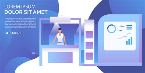 아이소메트릭 세일 스탠드 랜딩 템플릿을 제시하는 사업가 3차원 형태에 대한 스톡 벡터 아트 및 기타 이미지 3차원 형태 개체 그룹 경영자 Istock