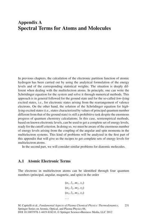 Pdf Spectral Terms For Atoms And Molecules Dokumen Tips