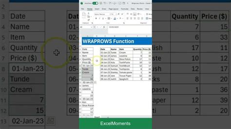 How To Transform Data Into Columns With Wraprows Victor Momoh Mos R Eng Posted On The Topic