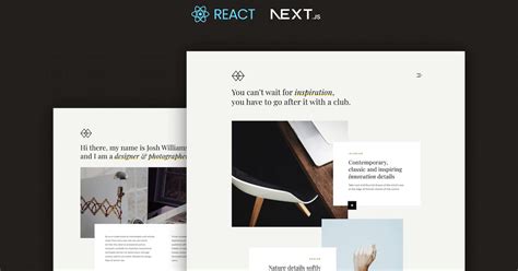 Park Creative Portfolio React Nextjs Template Site Templates Ft Blog And Fashion Envato Elements