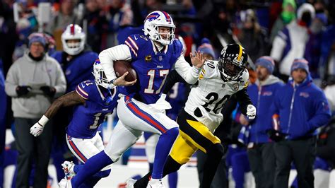 Bills Josh Allen Dominates Steelers Defense To Move On In Nfl Playoffs Fox News