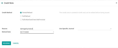 Effect Of Purchase Return On Accounts And Stock In Odoo 13