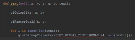 Python Why Is My Opengl Program Unable To Load The Glut Bitmap Fonts Stack Overflow