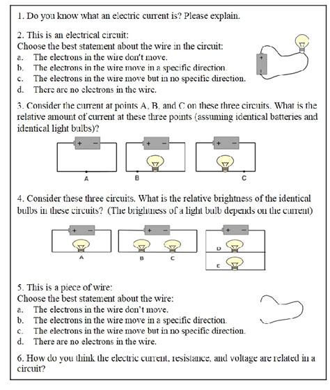 Circuit Diagram Test Questions Circuit Diagram