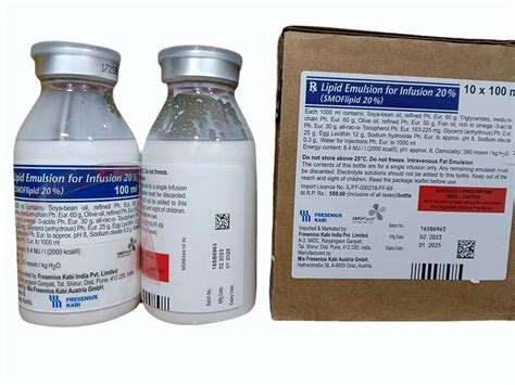 Lipid Emulsion For Infusion Packaging Size 10x100 Ml At ₹ 559 Vial In Dombivli
