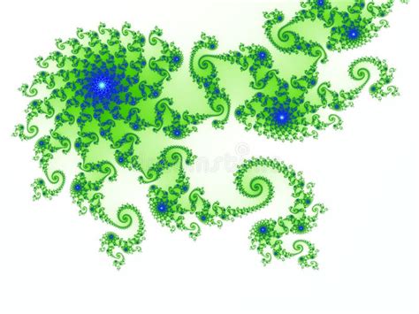 Diseño Del Fractal Basado En El Conjunto De Julia Stock De Ilustración