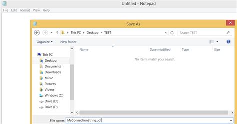 Generate Connection String Using Udl File