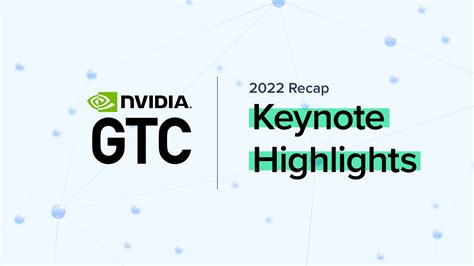 Nvidia Fall Gtc 2022 Keynote Highlights Exxact Blog