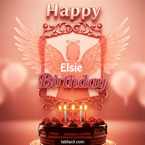🎂 Happy Birthday De Colores Elsie Tarjetas  Online