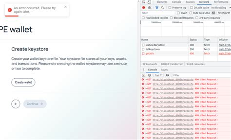 Cannote Create Wallet Using Docker Image · Issue 1200 · Espressosystemscape · Github
