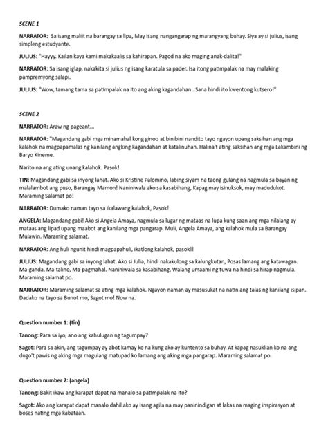 Filipino Script Pdf Filipino Script Pdf