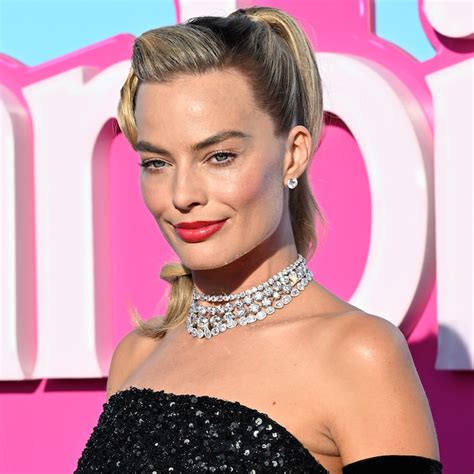 Every Product Used In Margot Robbies Barbie Premiere Makeup Who What