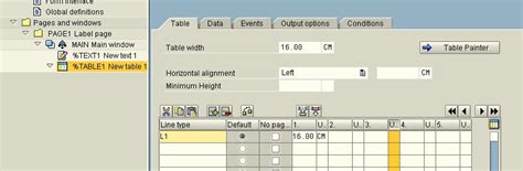 Solved Smartforms Main Window Columns Cannot Be Made Sma Sap